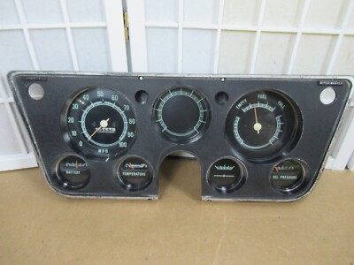 67-72 Chevy GMC C/K Truck K5 Blazer Jimmy Suburban OEM Gauge Cluster ...