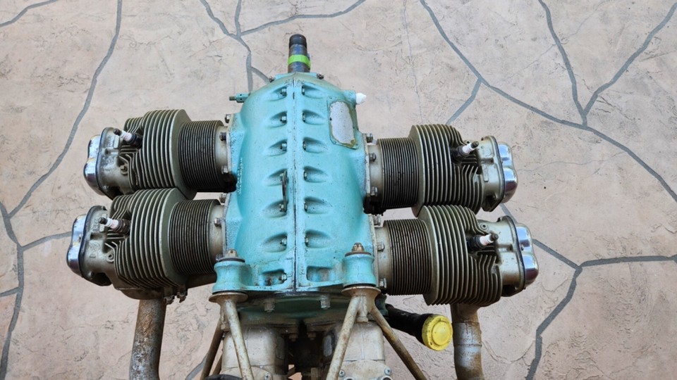 Continental A-65-8 engine, aircraft motor | eBay