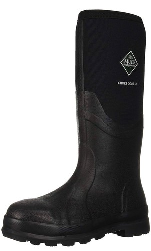 Muck Chore Classic Men's Rubber Work Boots - Black | eBay