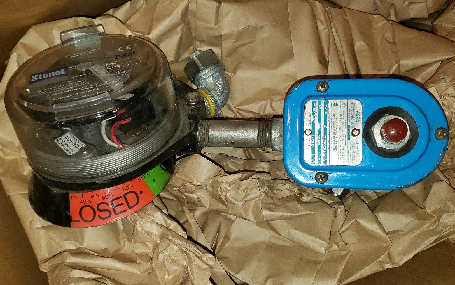 StoneL Quartz QZ ValvePoint w/ ASCO Solenoid Valve #1 | eBay