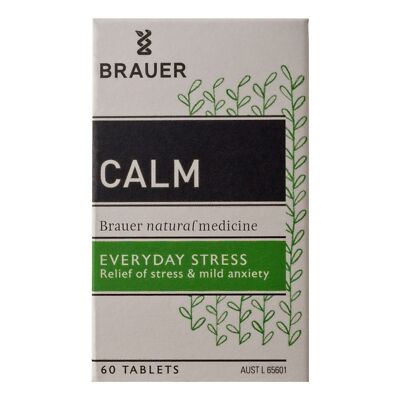 BRAUER CALM 60 TABLETS - TABLET VIAL NERVATONA TABS | eBay