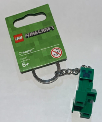LEGO Minecraft Creeper Minifigure Keychain 853956 Brand New With Tag | eBay
