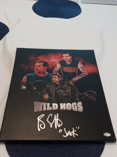 Ray Liotta Wild Hogs Movie Signed Jack 16x20 Custom Canvas Beckett ...