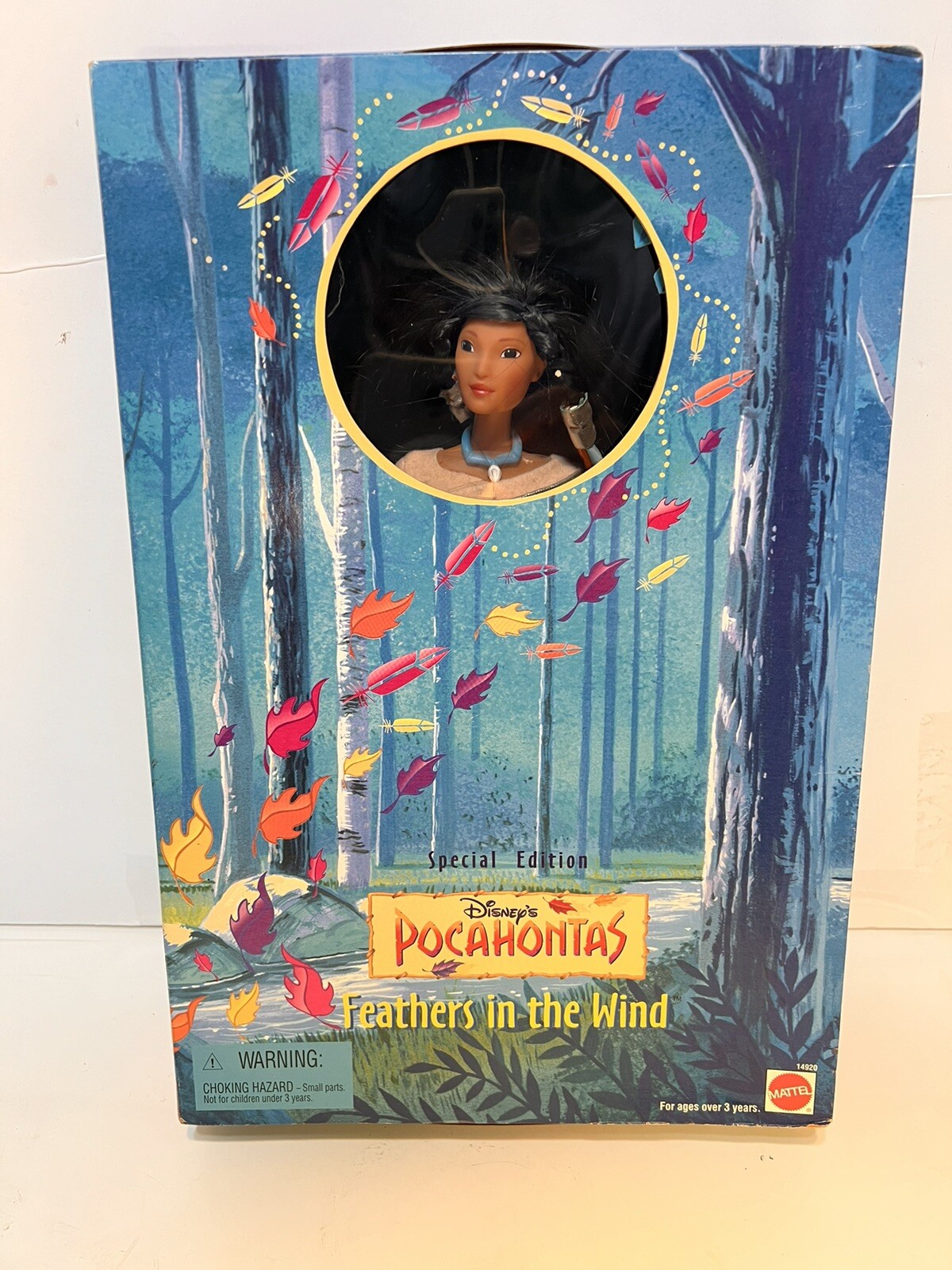 Disney Pocahontas Feathers in The Wind 14920 Special Edition Barbie ...