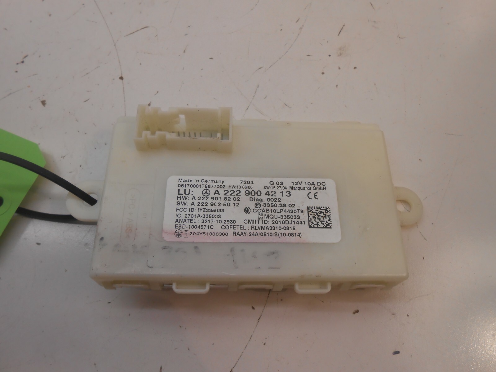 MERCEDES C-Class Key-Less AntiI Theft Module A2229004213 / 2229004213 ...