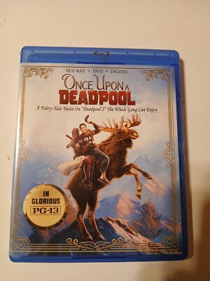 Once Upon a Deadpool (Deadpool 2) Blu-ray & DVD OOP VHTF FOX NO DIGITAL ...
