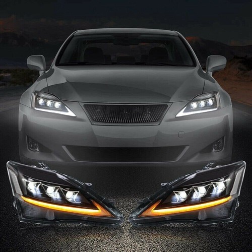Pair For 2006-2013 Lexus IS 250 350 08-15 ISF LED Headlights Assembly ...