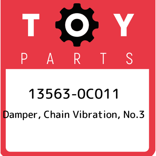 13563-0C011 Toyota Damper, chain vibration, no.3 135630C011, New ...
