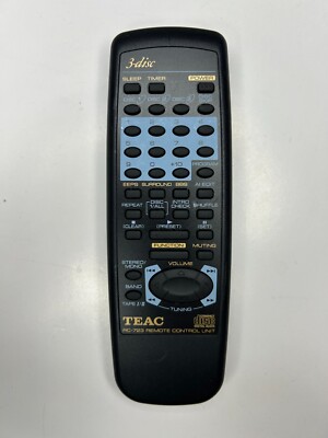 TEAC RC-723 Remote Control for Stereo System DCD6800 DCD7000 | eBay