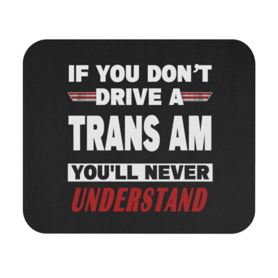 Trans Am Mouse Pad, Trans Am Gift, Trans Am Desk Pad, Pontiac Trans Am ...