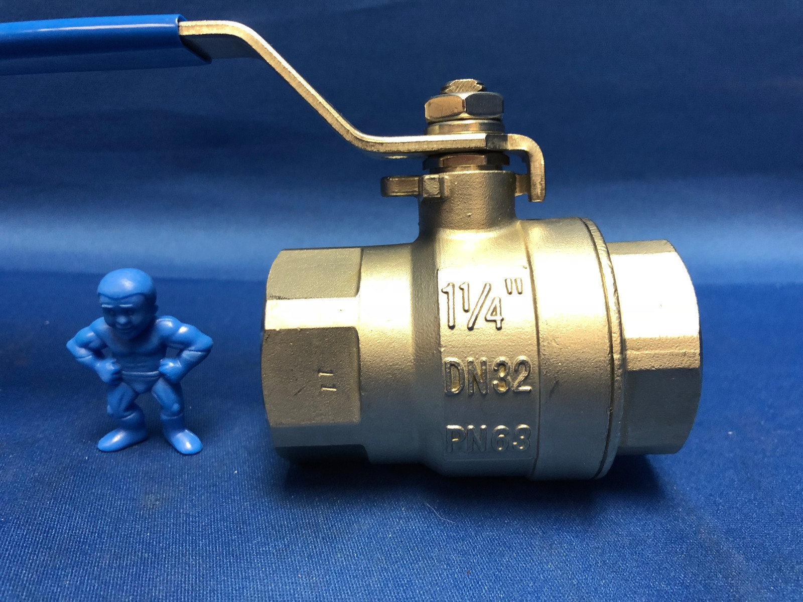 Genebre 1 1/4" Stainless Steel 316 Ball Valve DN32 PN63 1027 | eBay