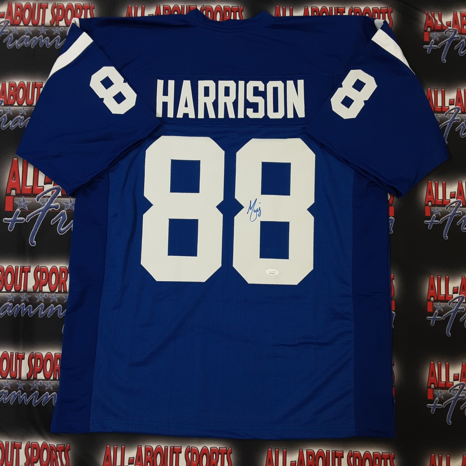 Marvin Harrison Autographed Memorabilia | Signed Photo, Jersey ...
