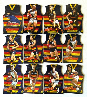 2010 AFL SELECT PRESTIGE ADELAIDE CROWS HOLOGRAPHIC DIE-CUT GUERNSEY ...