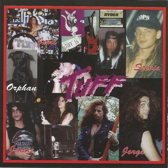 TUFF "Fist First" factory CD feat "Tied To The Bells" signed by Stevie ...