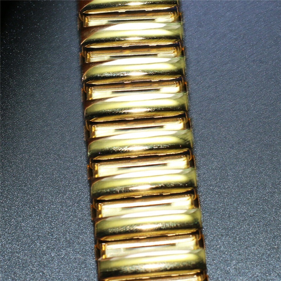 12 - 22 MM Stretch Expansion Stainless Steel Watch Band Strap Bracelet ...