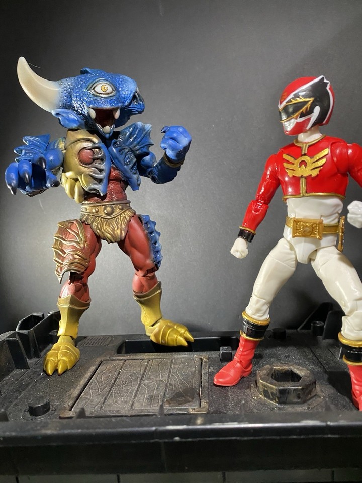 Power Rangers Lightning Collection Megaforce Red Ranger Custom | eBay