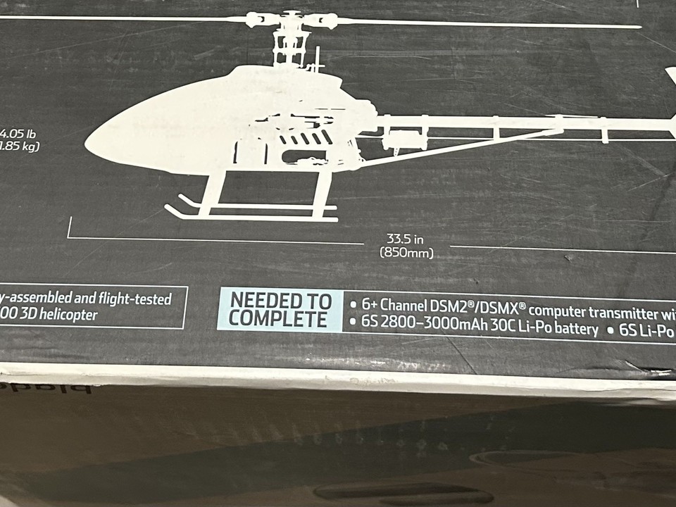 Blade 500 3D Electric Helicopter RC Does not include remote control and ...