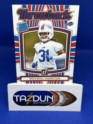 2025 Panini Donruss Maxwell Hairston Throwback Rated Rookie #7 Buffalo ...