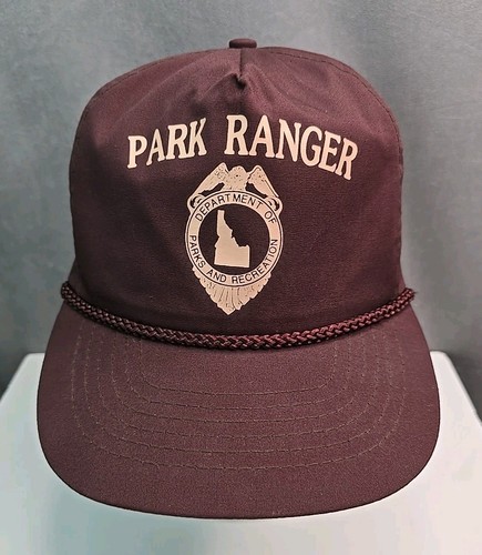 VTG Park Ranger Hat Department of Parks and Recreation Idaho high crown ...