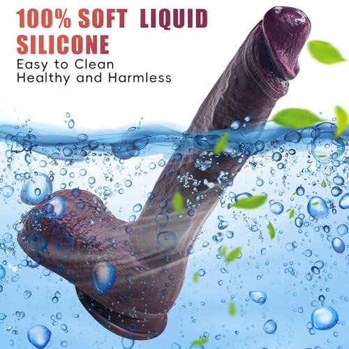 12 Inch Liquid Silicone Realistic Dildo Skin Feeling Huge Penis Men ...