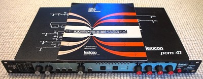 Lexicon PCM 41 Digital Delay Processor Rack Unit in Excellent Condition ...