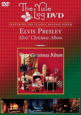 ELVIS PRESLEY: The Yule Log [DVD] Elvis' Christmas Album (Factory ...