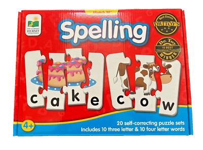 Sale! Lot of 2 Learning Journey Match It Puzzles Spelling and Numbers ...