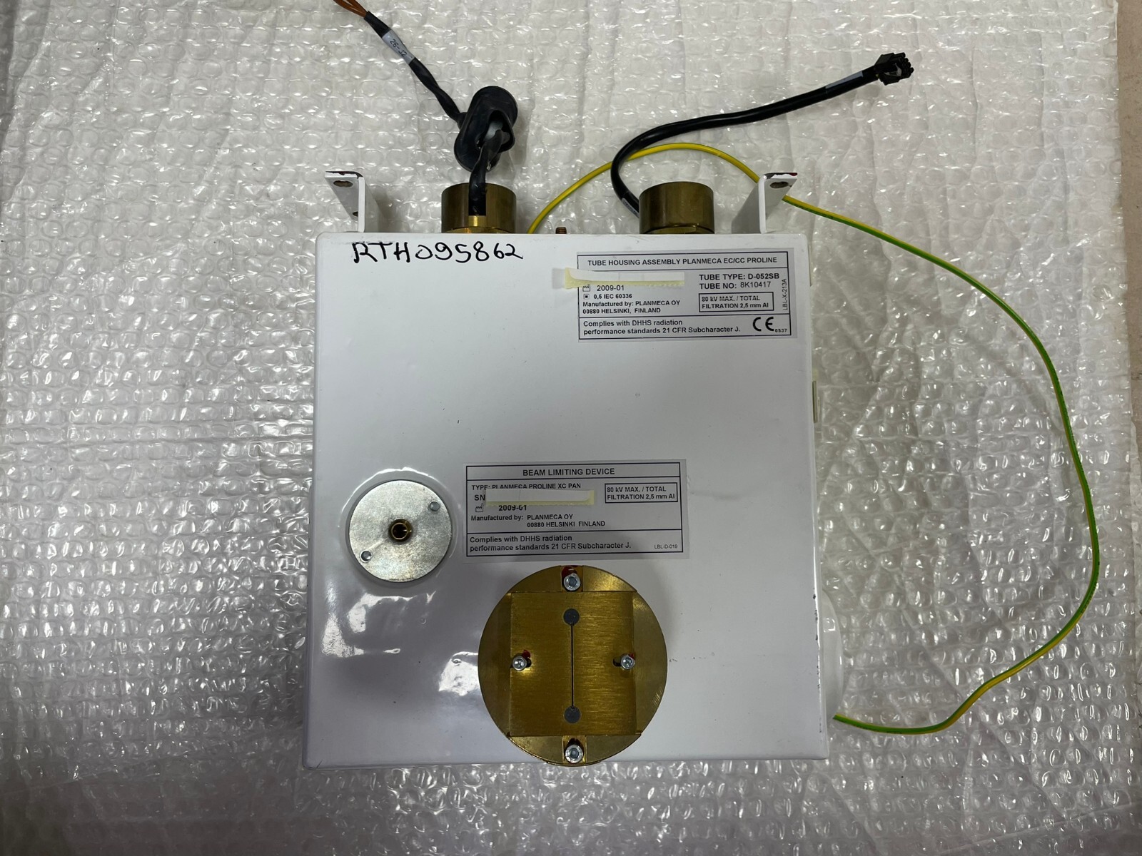 Planmeca OY Proline Tube Housing Assembly Planmeca EC/CC Type D-052SB ...