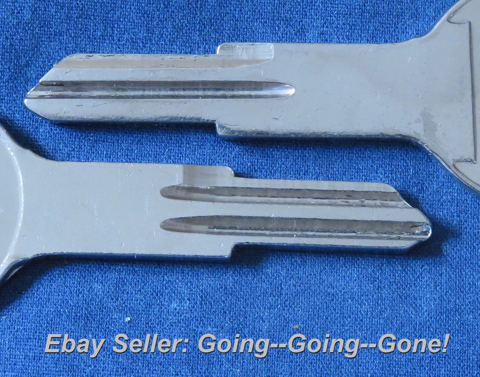 RARE! OEM STUDEBAKER KEY BLANK TRUNK / GBOX 1940-1963 YALE & TOWNE ...