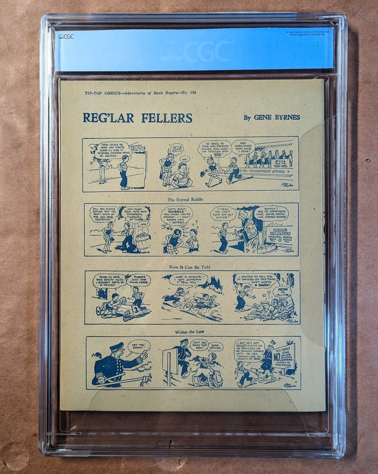 Buck Rogers #134 (1950) Fitchett Brothers - TIP Top Comics (Australia ...