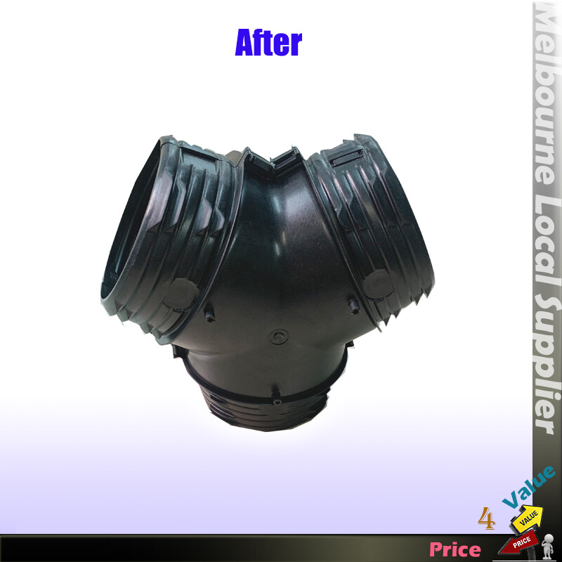 6''/8''/10'' 3 ways Y Joiner/ Y Branch Joiner Duct Splitter Connector ...