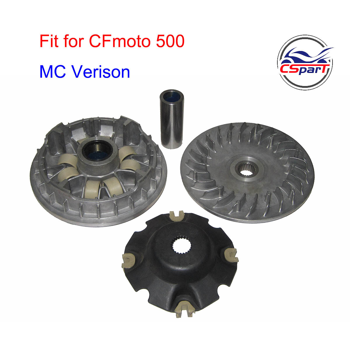ウェイトローラークラッチパッド（スプリング付き）CF188 CF500 500CC ATV UTV ゴーカートエンジンクラッチパッド（Complete Variator Clutch Kit ...