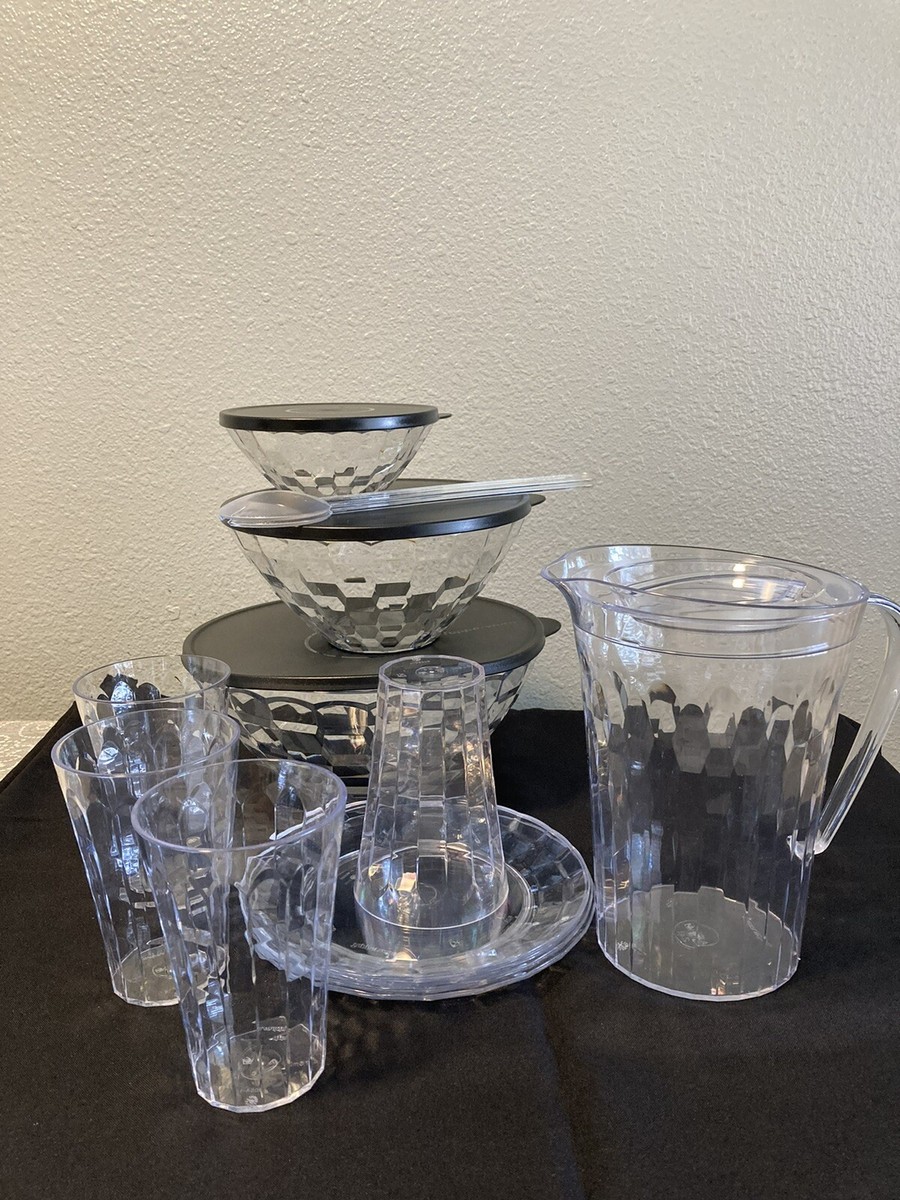 Tupperware Ice Prism Bowls