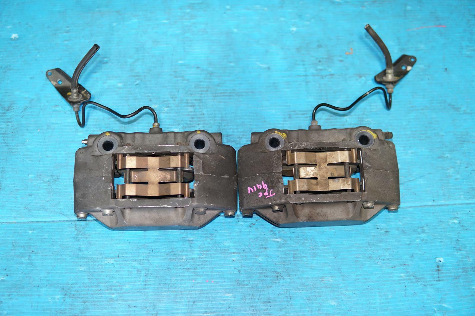 JDM Acura RL OEM Big Front 4 Pot / Piston Advics Brake Calipers OEM ...