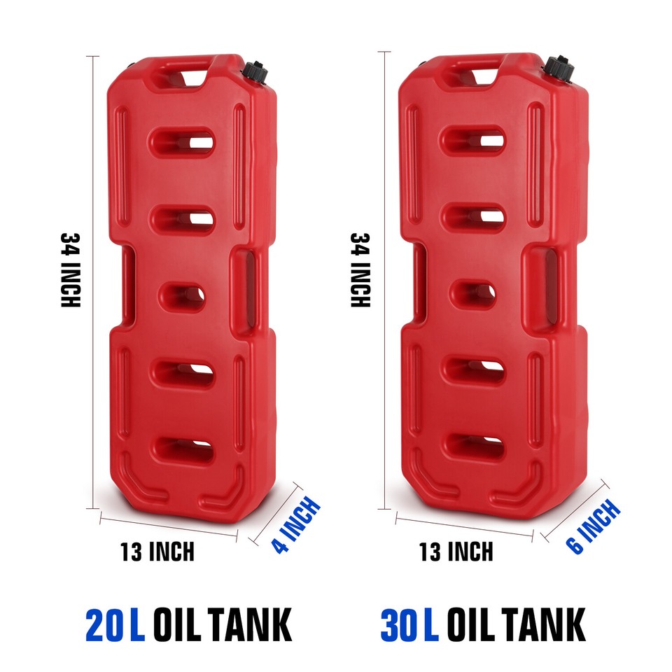 8 Gallon 30L Fuel Tank Off Road ATV Pack Polaris Gas Can Spare Fuel ...