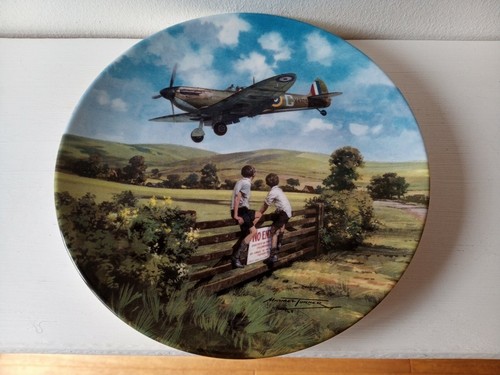 Royal Doulton Spitfire Coming Home Heroes of the Sky Collectors Plate ...