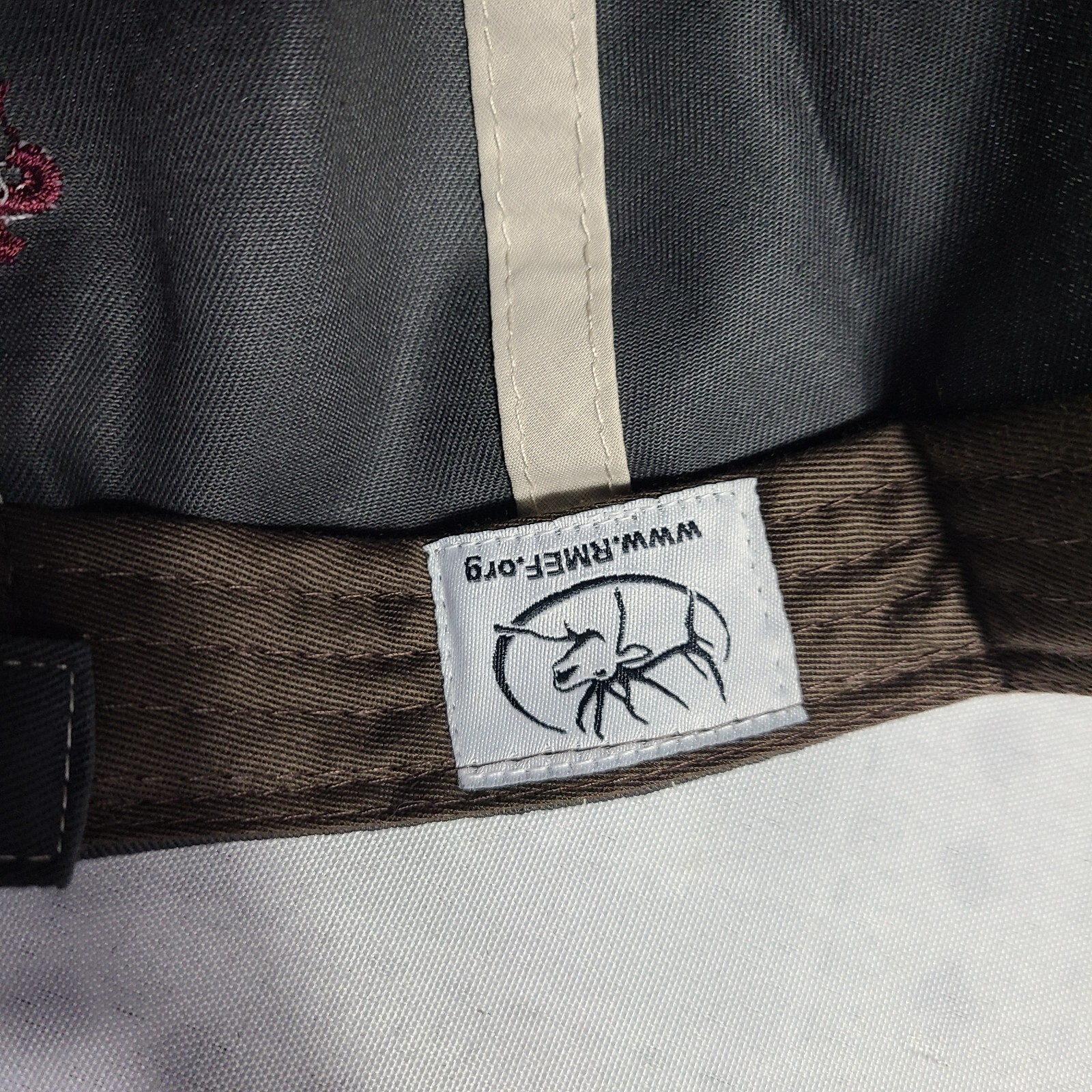 RMEF Sponsor Hat Strap back One Size Rocky Mountain Elk Foundation New ...