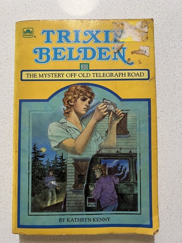 TRIXIE BELDEN THE MYSTERY OFF OLD TELEGRAPH ROAD 20 | eBay