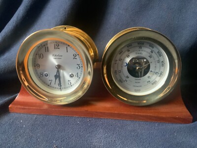 CHELSEA Shipstrike SHIPS BELL CLOCK/BAROMETER BASE | eBay