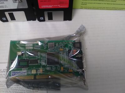 New Novell NE2000-T-1 Ethernet ISA RJ45 New Retail Sealed (7 Available ...