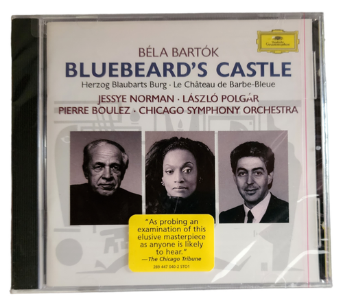 BELA BARTOK: BLUEBEARD'S CASTLE, CHICAGO SYMPHONY, PIERRE BOULEZ, 1998 ...