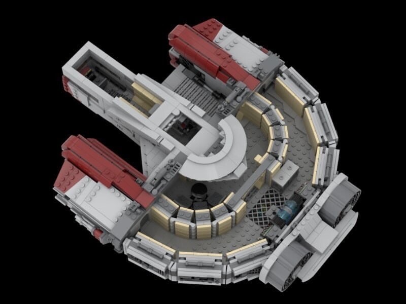 Lego Star Wars Ucs Ebon Hawk Moc | eBay