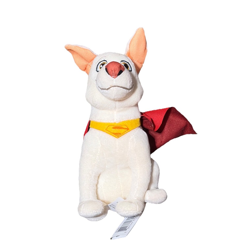 DC SUPER-PETS Small Plush 5-Pieces Stuffed Animals, Ace, Krypto, Merton ...