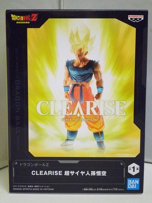 [Near Mint] Dragon Ball Z CLEARISE Super Saiyan Son Figure / BANDAI ...