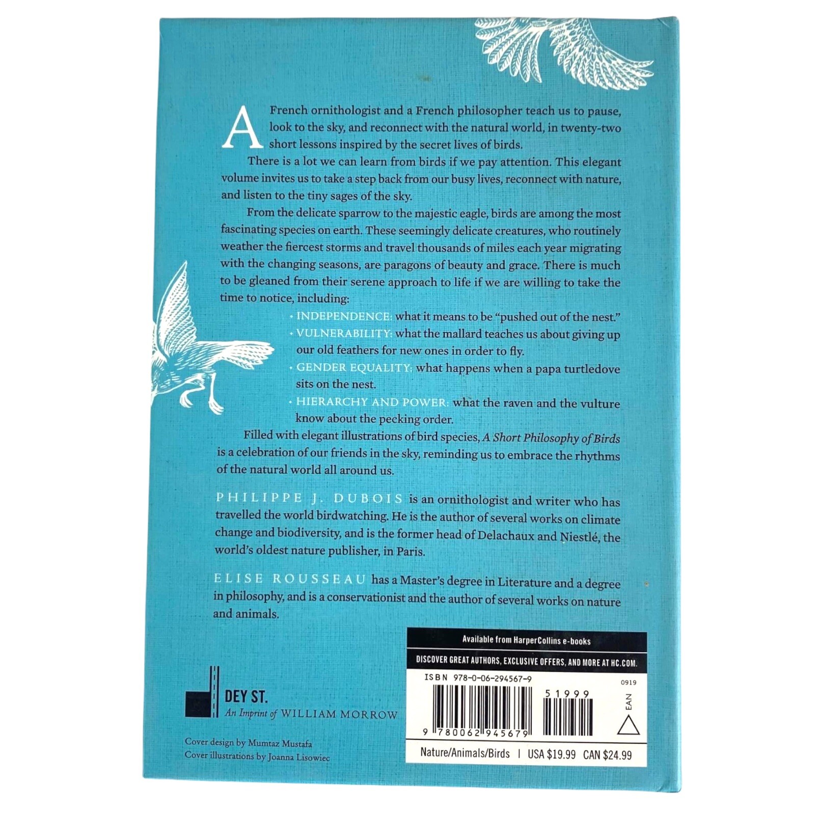 A Short Philosophy of Birds by Élise Rousseau and Philippe J. Dubois ...