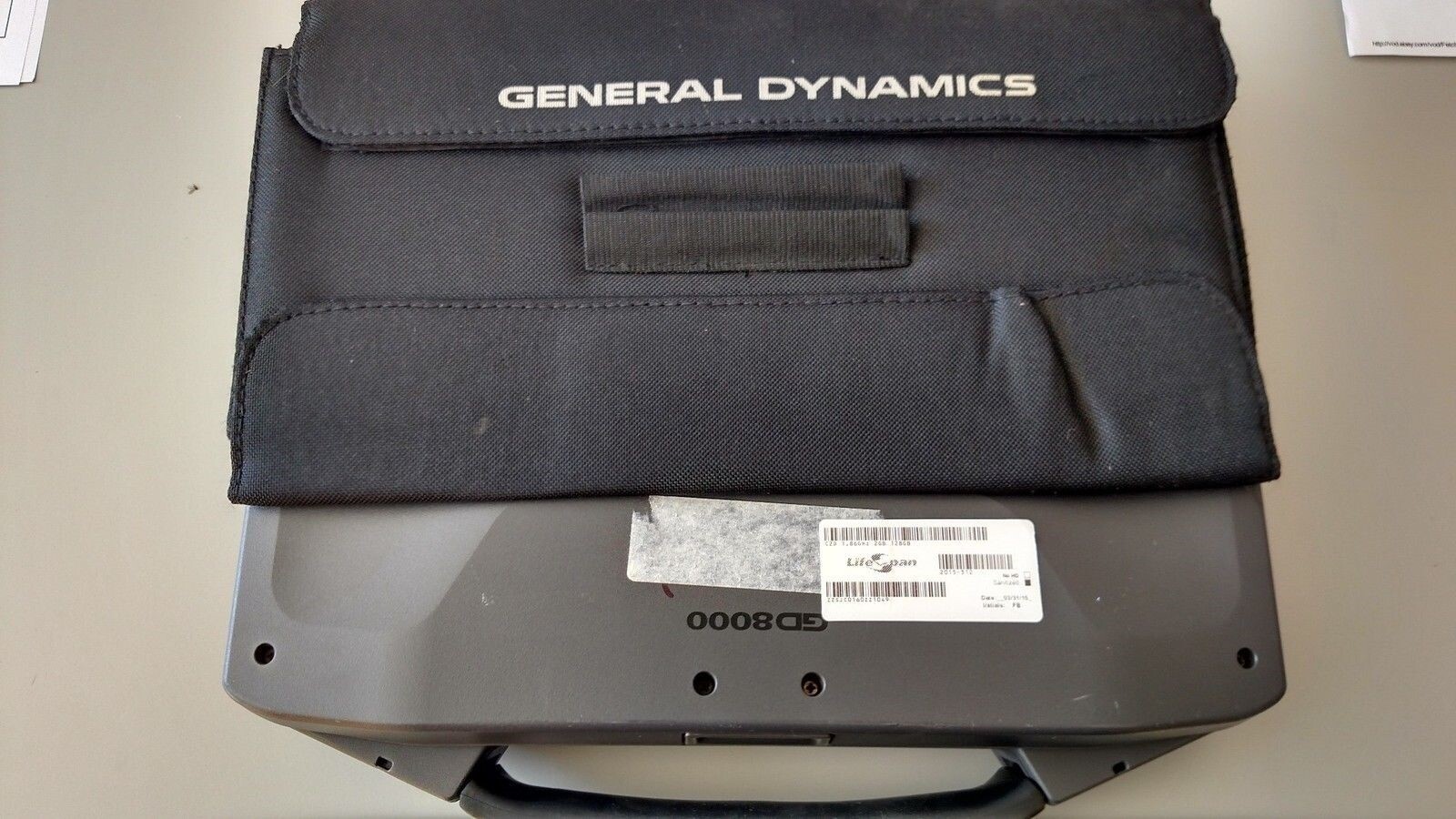 General Dynamics GD8000 Intel Core 2 Duo 1.86ghz 1gb No HDD for Parts ...