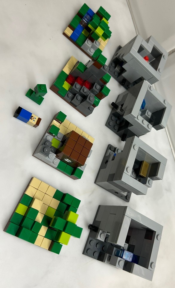 Lego 21102 Minecraft Micro World The Forest CUUSOO #3 IDEAS Box ...