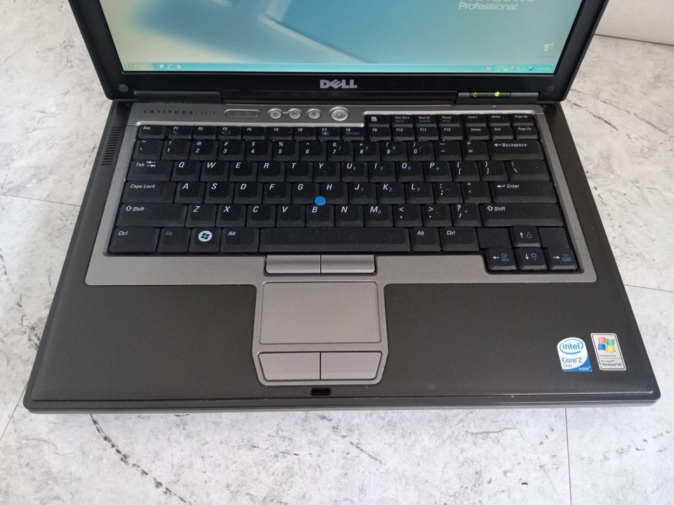 Dell Latitude D620 14" Laptop Intel Core 2 Duo 2GB RAM 500GB XP RS232 ...