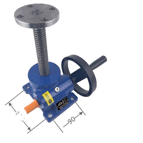 SWL2.5T Leading Screw Lift Hand-Cranking Lift Reducer Small Lifting ...