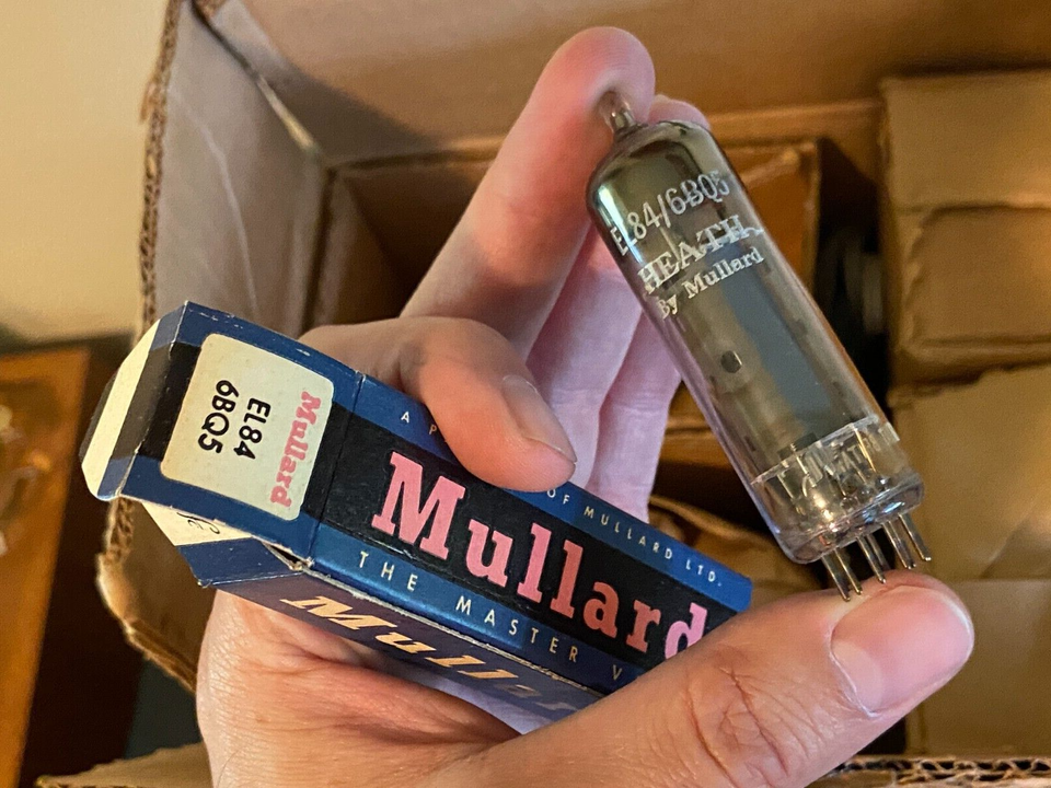 Unbuilt Heathkit AA-61 Kit Complete Amplifier w/ NOS Mullard EL84 6CA4 ...